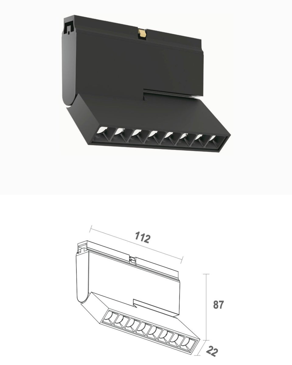 Ultra Slim 8W Magnetic Linear Spotlight – Lucendi