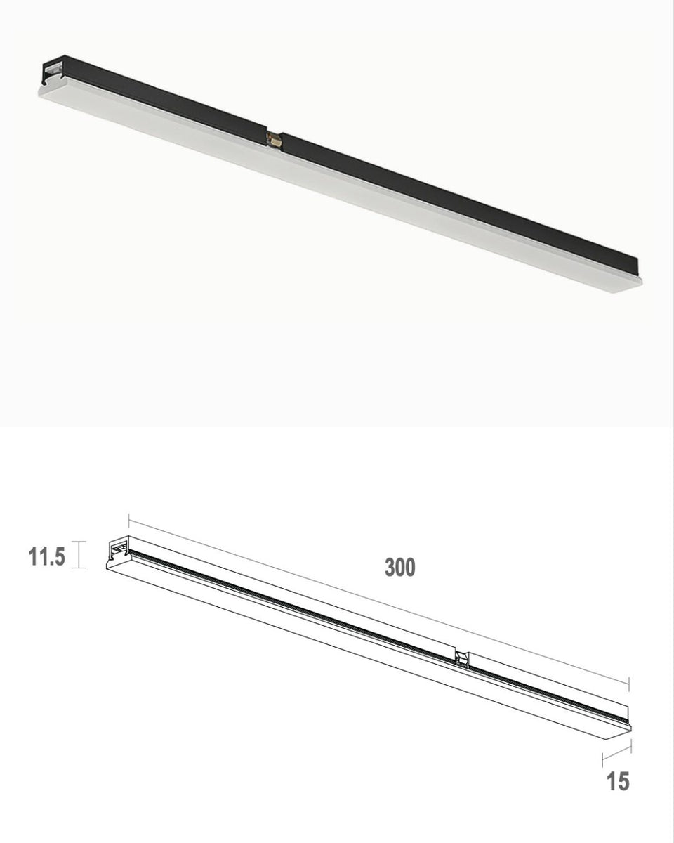 Ultra Slim 6W Magnetic Linear Light 30 – Lucendi